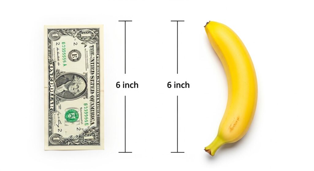 15 Common Things that are 6 Inches Long